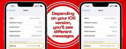 Understanding the 'Important Message' or 'Unknown Part' warning on your ...